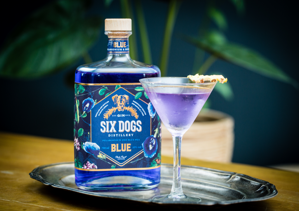Six Dogs Blue Martini – The Curious Spirit
